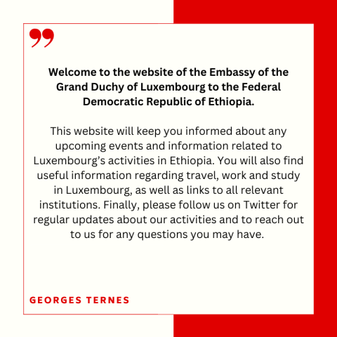 Embassy - Embassy of Luxembourg in Addis Ababa