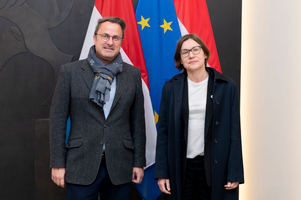 Visite de travail à Luxembourg de Mirjana Spoljaric Egger, présidente ...